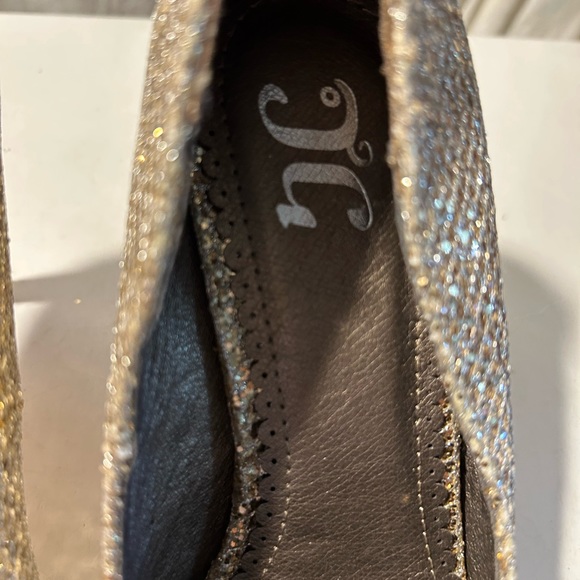 Journee Collection | Shoes | Journee Collection Silver Gold Sparkle ...